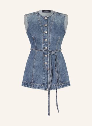 Sportmax Sportmax Jeansweste Spddominio blau