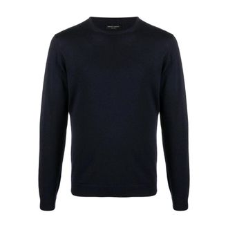 Roberto Collina Marineblauer Strick f&uuml;r M&auml;nner - - Knitwear - Herren - Blau - 2XL