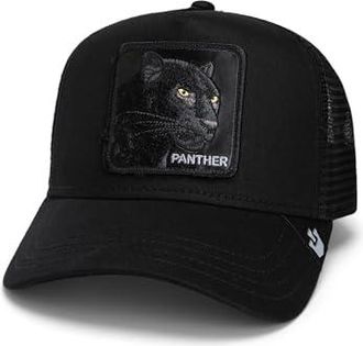 Goorin Brothers The Black Panther Panth&egrave;re Black Core Noire Casquette de Camionneur Ajustable