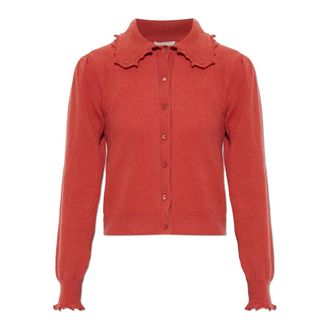 Ulla Johnson Kalila Cardigan - - Knitwear - Damen - Rot - M