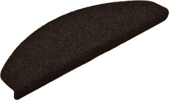 vidaXL Vidaxl - Stufenmatten Selbstklebend 15 Stk. 65x21x4 cm Dunkelbraun Halbrund Gro&szlig;