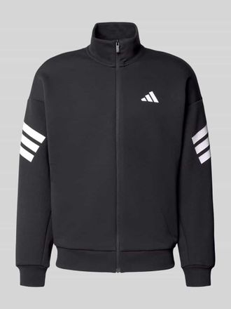 adidas Regular Fit Sweatjacke mit Stehkragen