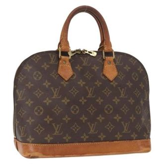 Louis Vuitton Sac &agrave; main en toile Pre-owned - Femme - Pre-owned - Brun - Taille: ONE Size