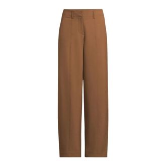 Ulla Johnson Femme, Pantalons, Brun, Taille: 42 FR Ames Barrell Leg Trouser
