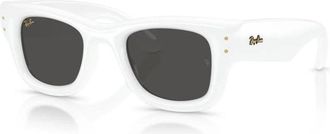 Ray-Ban unisex, Accessoires, Blanc, Taille: 50 MM Wayfarer Puffer