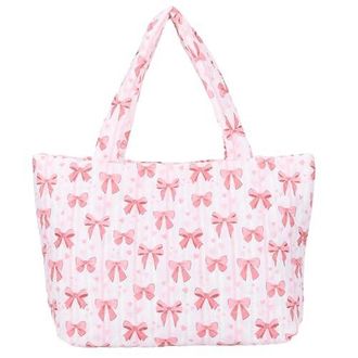 Generic Kexpery Sac &agrave; main f&eacute;minin floral bandouli&egrave;re rembourr&eacute; grand Sac port&eacute; sous le bras ou &agrave; la poign&eacute;e pour usage quotidien