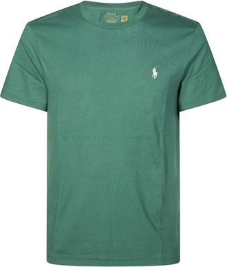 Polo Ralph Lauren Homme, Tops, Vert, Taille: L T-Shirt MM Base