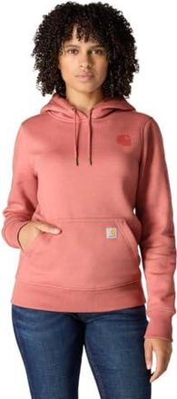 Carhartt Work in Progress Clarksburg Sweat-Shirt &agrave; Manches Graphiques pour Femme, Bruy&egrave;re de c&egrave;dre poussi&eacute;reux, Medium