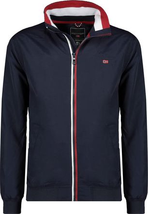 Geographical Norway Benildeama Herren Daunenjacke, warm, gesteppt, f&uuml;r Herbst und Winter, Jacke, Mantel, winddicht, lang&auml;rmlig, gepolstert, f&uuml;r Herren (Marineblau, L), ma
