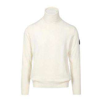Roy Rogers Rollkragenpullover aus Gauge 12 Wolle und Kaschmir - - Knitwear - Herren - Beige - M