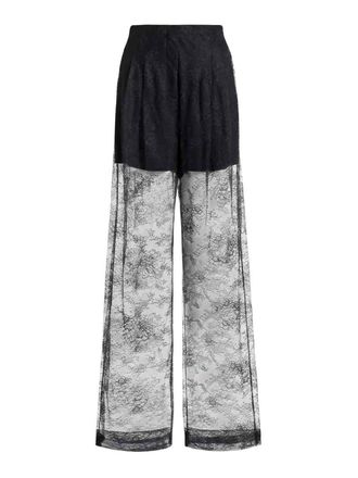 Alberta Ferretti Pantalons D&eacute;contract&eacute;s - Bleu