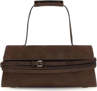 Moschino Femme, Sacs, Brun, Taille: ONE Size Bos Taurus Handbag