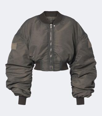 Rick Owens Cropped Bomberjacke Secchia