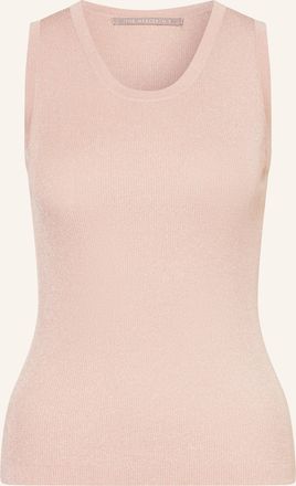 (The Mercer) N.Y. (The Mercer) N.Y. Stricktop Mit Glitzergarn rosa