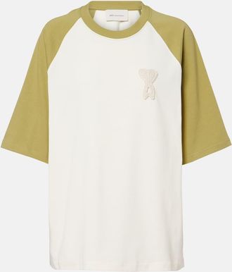 Ami T-Shirt Ami de Coeur aus Baumwoll-Jersey