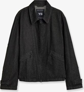 Yohji Yamamoto Black denim jacket - ADIDAS Y-3 - gender_Man