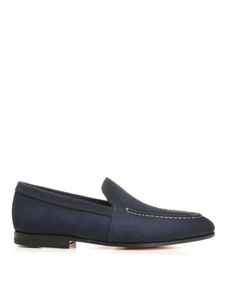 Santoni Mokassins - Blau