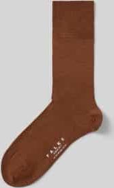 Falke Socken aus elastischem Schurwolle-Mix mit Baumwoll-Anteil