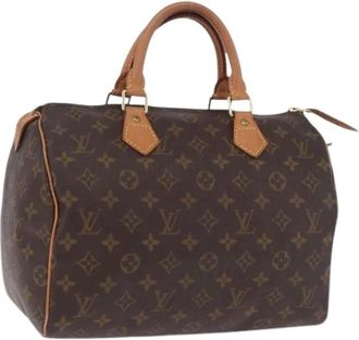 Louis Vuitton Sac &agrave; main Speedy 30 Pre-owned - Femme - Pre-owned - Brun - Taille: ONE Size
