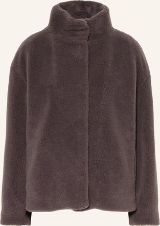Herno Herno Teddyfell-Jacke grau