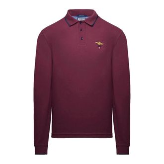 Aeronautica Po1653Up00082 Polo - - Tops - Herren - Rot - L