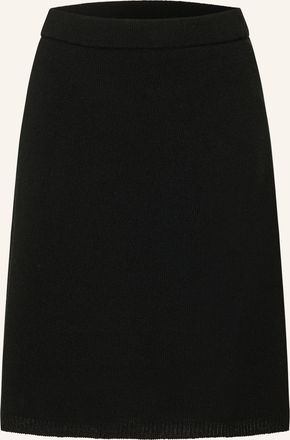 Allude Allude Strickrock Mit Cashmere schwarz