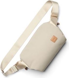 Bellroy Classic Sling (Sac à bandoulière 5 L Classique minimaliste avec organisation interne, sangle réglable et soufflet auto-compressible) - Tahini
