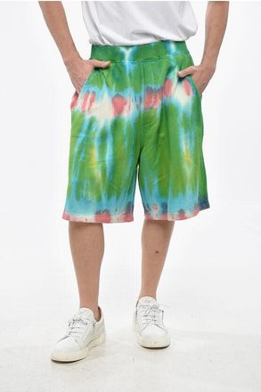 Dsquared2 Tie-Dye Effect YOYO FIT Shorts with Elastic Waistband size S