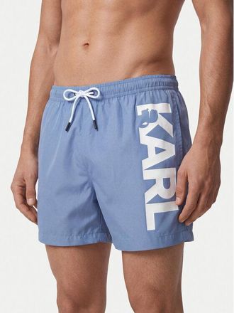 Karl Lagerfeld Badeshorts A1M46013 Blau Regular Fit