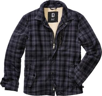 Brandit Classic Sherpa Jacket, Farbe: anthracite-black, Größe: 3XL