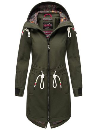 Marikoo Softshelljacke Mount Furnica mit hochschlie&szlig;endem Kragen