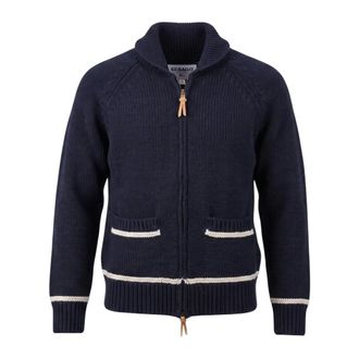 Sebago Portclyde Cardigan - - Knitwear - Herren - Blau - S