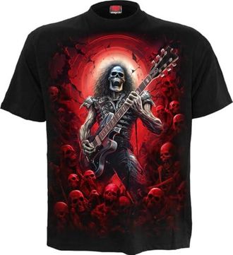 Spiral Tomb of Rock Homme T-Shirt Manches Courtes Noir M 100% Coton Regular/Coupe Standard