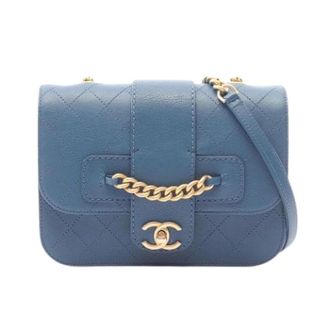 Chanel Pre-owned Vintage Cross Body Bag - - Pre-owned - Damen - Blau - ONE SIZE