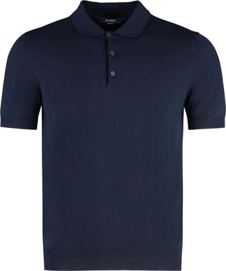 K-Way Homme, Tops, Bleu, Taille: XL Polo Tricot Manches Courtes