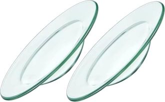 Valiclud 2 Stück Glas Wachsschmelzschale Ersatzschale Für Aromaöl Wärmeschale Hitzebeständig 12cm Rund Aromatherapie Zubehör