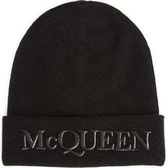 Alexander McQueen Bonnet &agrave; logo