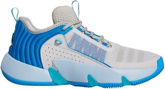 adidas Unisex Trae Unlimited Shoes Basketball-Schuhe, Dash Grey/Metal Grey/Bright Blue, 40 2/3 EU