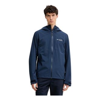 Columbia Ampli-Dry II Shell - Homme - Sport - Bleu - Taille: 2XL