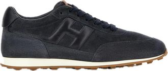 Hogan Low-Top Sneaker - sneakers blauw - Gr. UK_10 - in Blau - f&uuml;r Damen