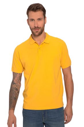 JP1880 Herren gro&szlig;e Gr&ouml;&szlig;en &Uuml;bergr&ouml;&szlig;en Menswear L-8XL Poloshirt, Basic, Halbarm, Piqu&eacute;, bis 10XL Amber gelb 3XL 702560620-3XL