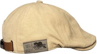 Generic Casquette surdimensionn&eacute;e pour femme B&eacute;ret d&eacute;t&eacute; vintage britannique couleur unie r&eacute;glable pour homme Chapeau de peintre Chapeau tricot laine, kaki, Ta