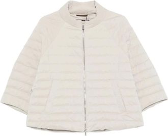 Moorer Femme, Vestes, Beige, Taille: 42 FR Vaglia-OS