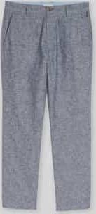 Tom Tailor Regular Fit Chino aus Leinen-Baumwolle-Mix