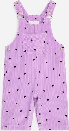 Arket Latzhose Aus Cord -Lila