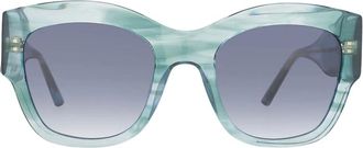 Janice Femme, Accessoires, Bleu, Taille: ONE Size Simon Lunettes de soleil