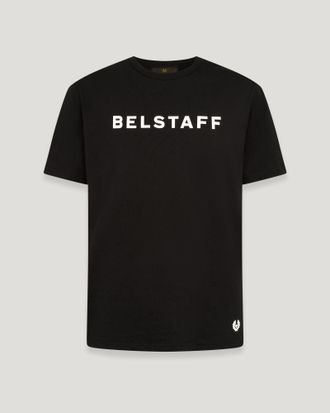 Belstaff T-shirt &Agrave; Logo Belstaff Pour Homme Jersey De Coton Noir 2xl