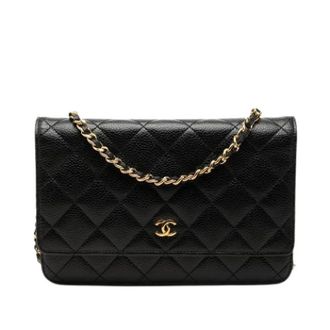 Chanel Pre-owned Wallet on Chain - - Pre-owned - Damen - Schwarzk - ONE SIZE