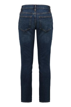 Frame Denim Boyfriend Cotton Jeans - Blue