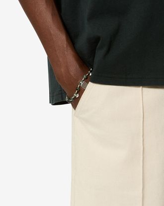 Isabel Marant Bracelet Jack - Homme - Vert Fonc&eacute;-argent&eacute; - Taillet2 - Isabel Marant